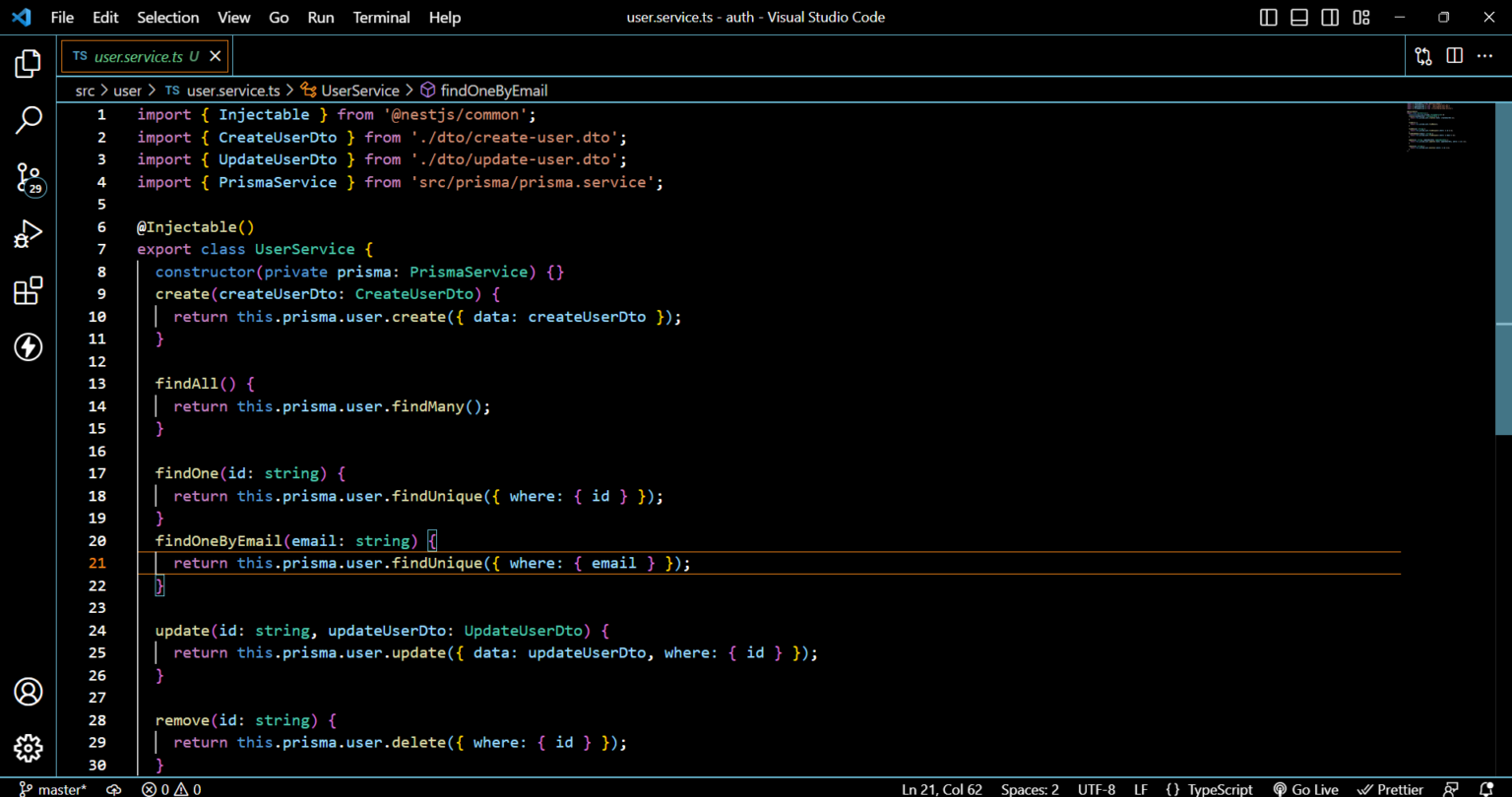 How to create a simple CRUD operation in NestJs? - NepTechPal